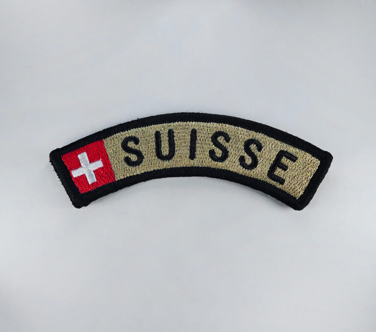 Patch Armée Suisse Broderie | WILD-STORE