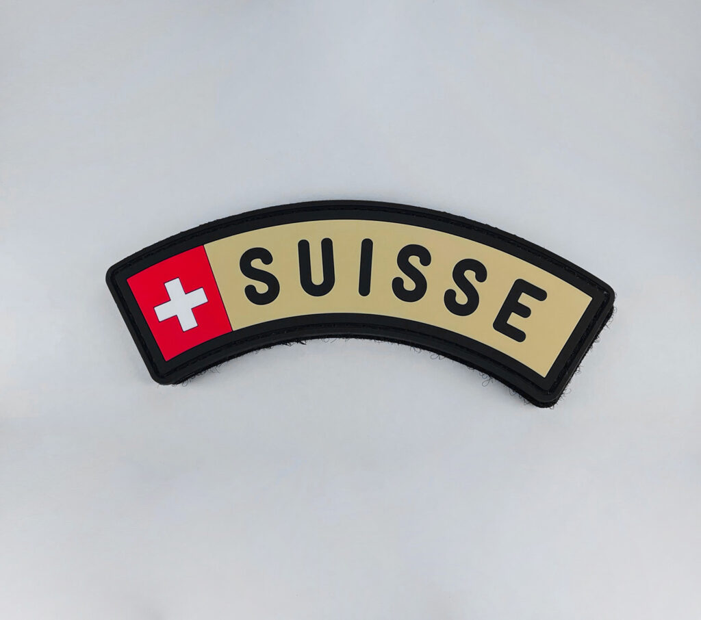 Patch Armée Suisse PVC | WILD-STORE